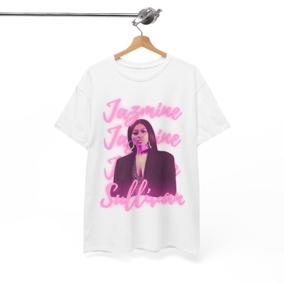 Shirts | Jazmine Sullivan Pink Unisex Heavy Cotton Tee White | Poshmark